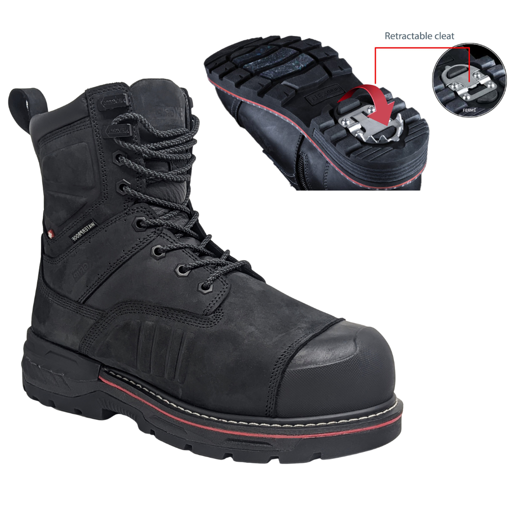 Botte Ice Commander (Avec crampons rabattables) | Bottes de travail